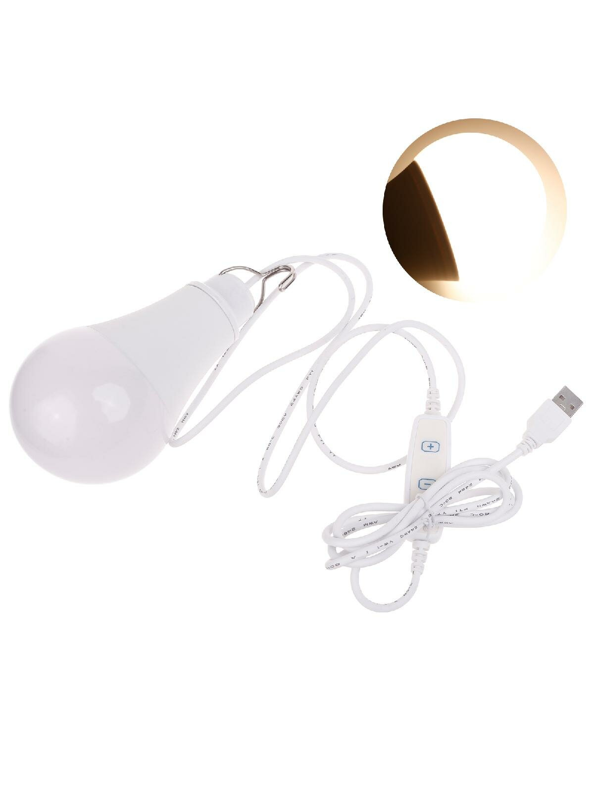 USB Light Bulb Portable LED Lamp for Garage Warehouse Car Truck Fishing Outdoor Portable LED Bulb Emergency Light