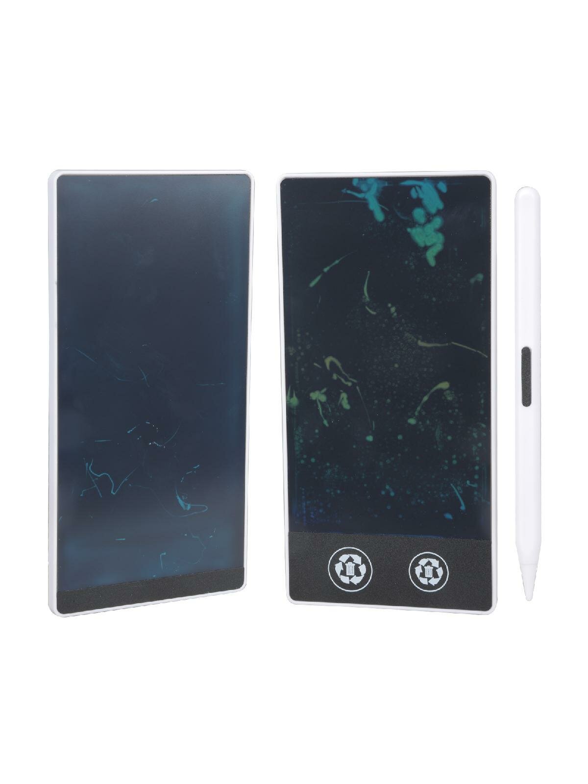 6.5Inch Digital Drawing Tablets LCD Writing Board Double Side Electronic Handwriting Magnetic Pad Memo Tablets