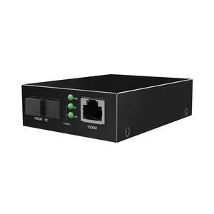 Медиаконвертор Tenda TFC300A Медиаконвертер одномодовый, RJ-45x1 Гбит/с, SCx1 Гбит/с, до 3 км