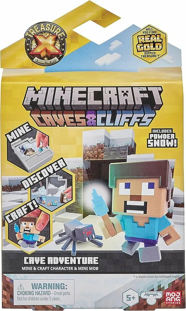 Treasure X-Minecraft, Игрушечные фигурки, подарки для детей