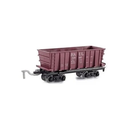 2 шт. Пластиковые контейнеры для модели поезда MDWD 1/87 Бордовый, 5