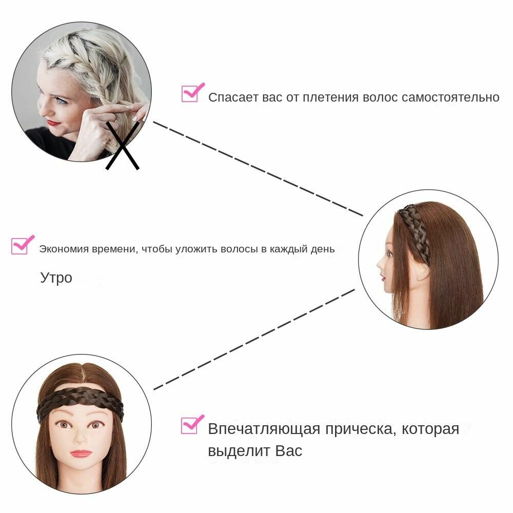 Искусственные косички — фото 1