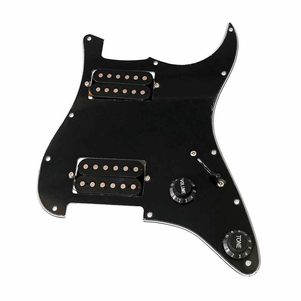 Звукосниматель для электрогитары SQ ST с двусторонней панелью-черный