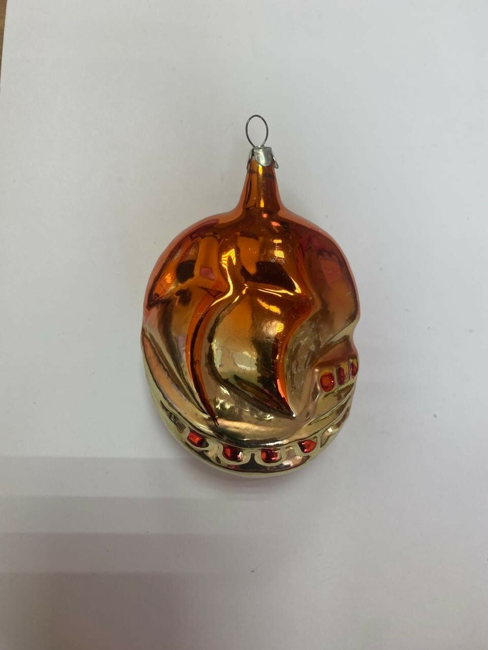 Игрушка на елку Алые паруса, 7.5см, люкс !