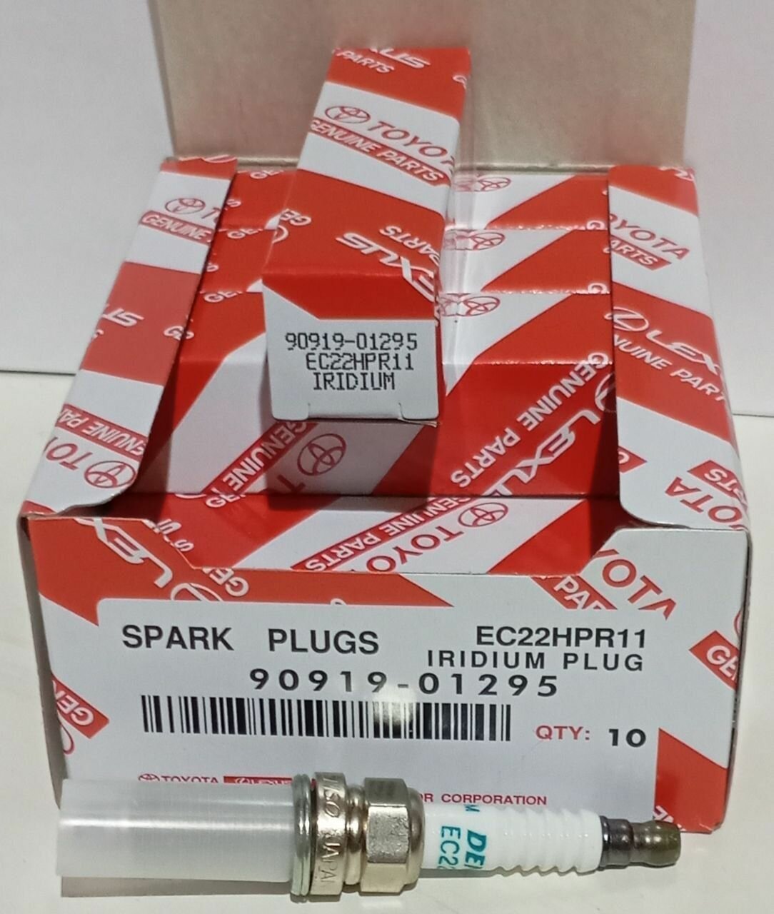 Свеча зажигания Toyota 90919-01295