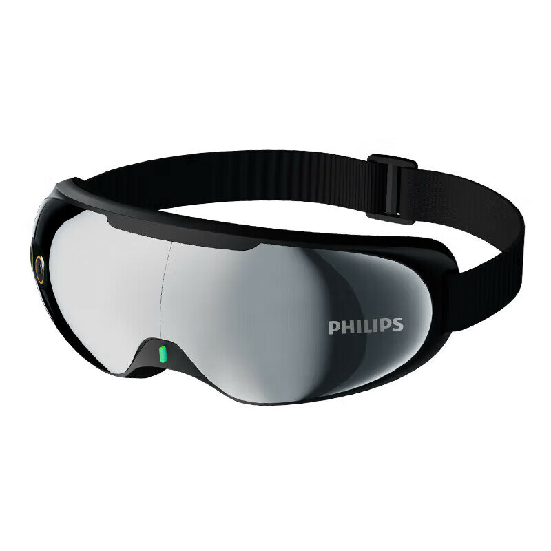 PHILIPS Массажер для глаз с воздушной подушкой и тепловой терапией для снятия усталости, Type-C зарядка, удобен для