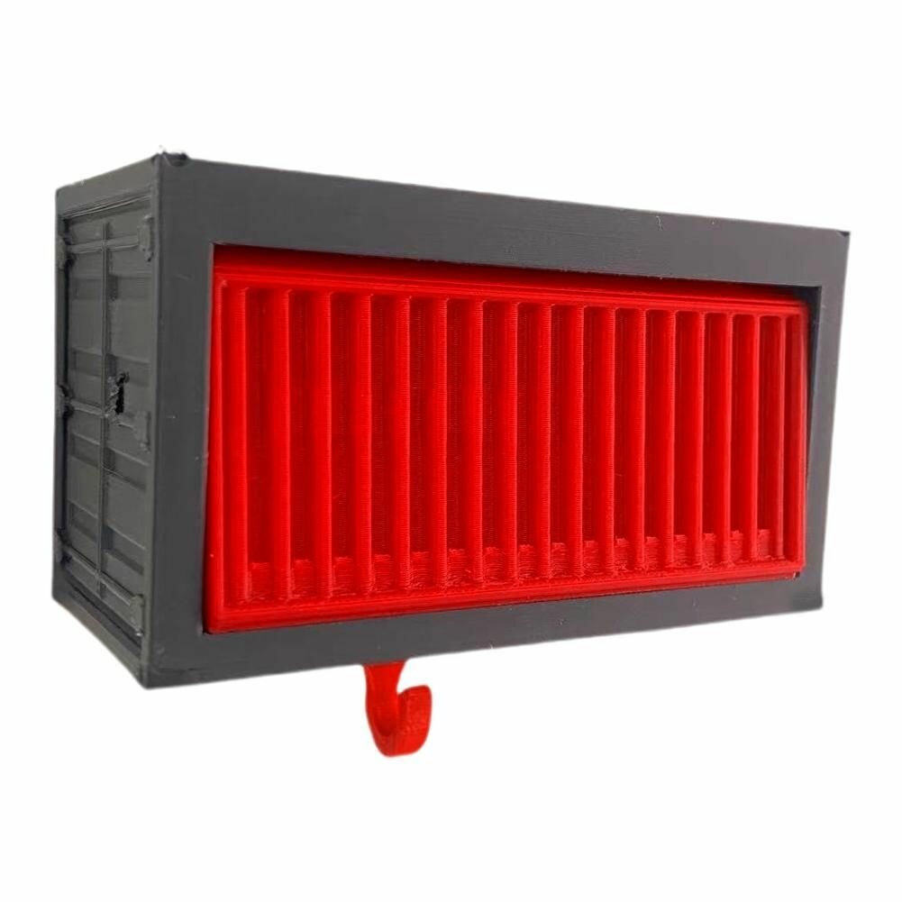 Креативная настенная вешалка для ключей в форме гаража, напечатанная на 3D-принтере