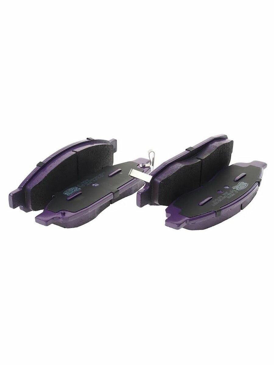 Колодки тормозные дисковые передние для а/м Infiniti QX56, Nissan Titan, Armada, NIBK PN0428