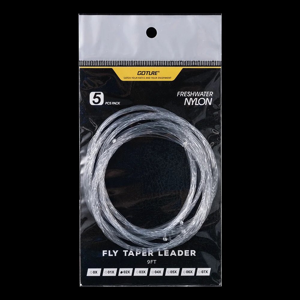 Goture коническая леска для нахлыста 5 шт. 4x