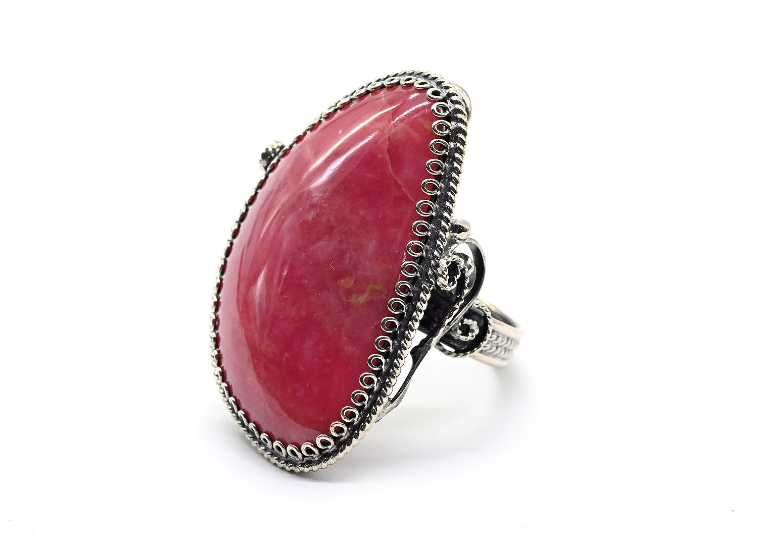Кольцо, родонит