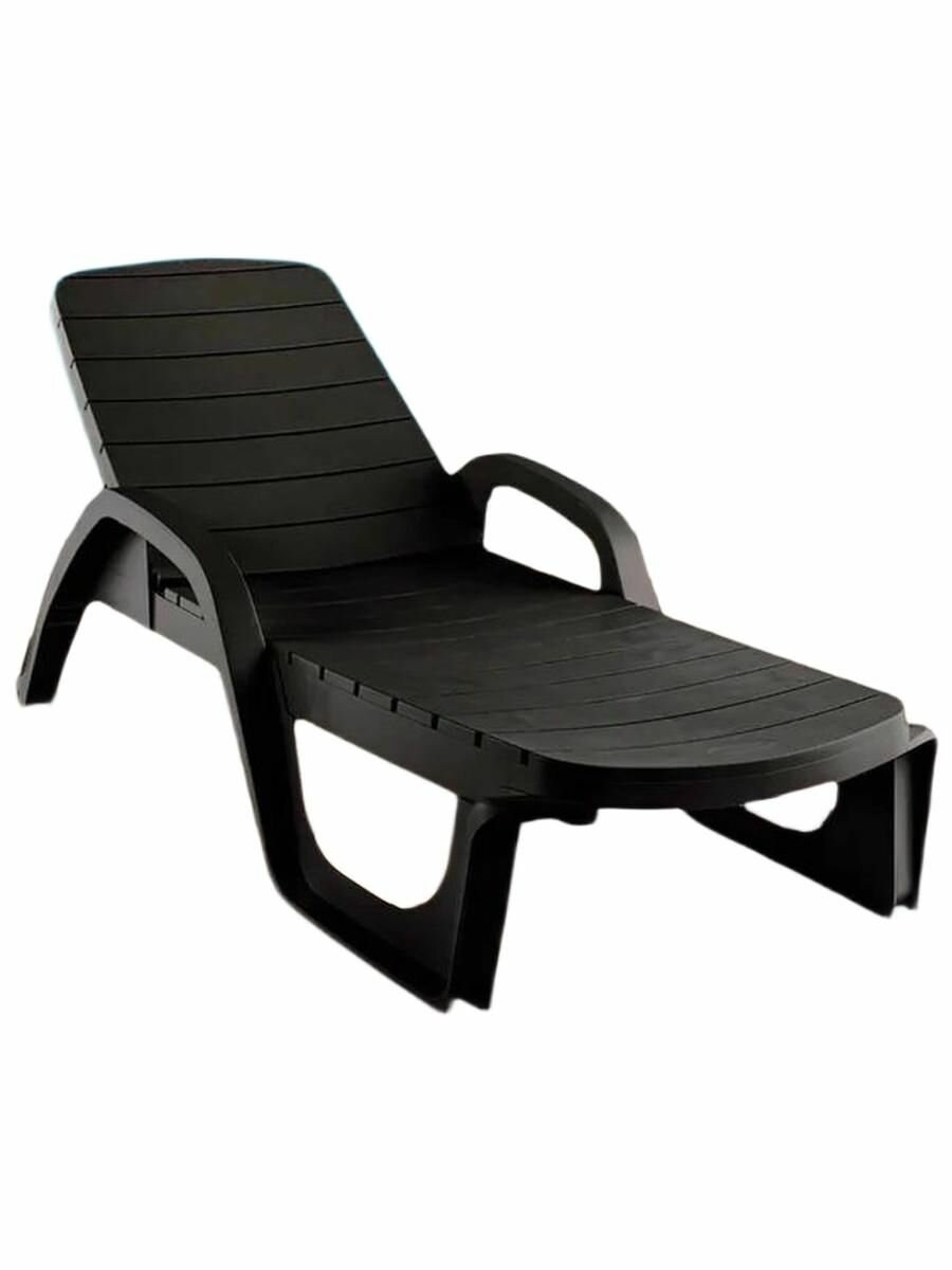 Шезлонг Honeycomb Wood M-SHEZ02, шоколадный, пластиковый, двухместный, 10 кг