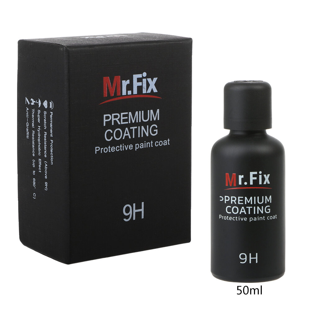 Автомобильный Набор Для Полировки Супергидрофобного Стеклянного Покрытия Жидкое Керамическое Покрытие Против Царапин 9H Auto Car Washing Paint Care