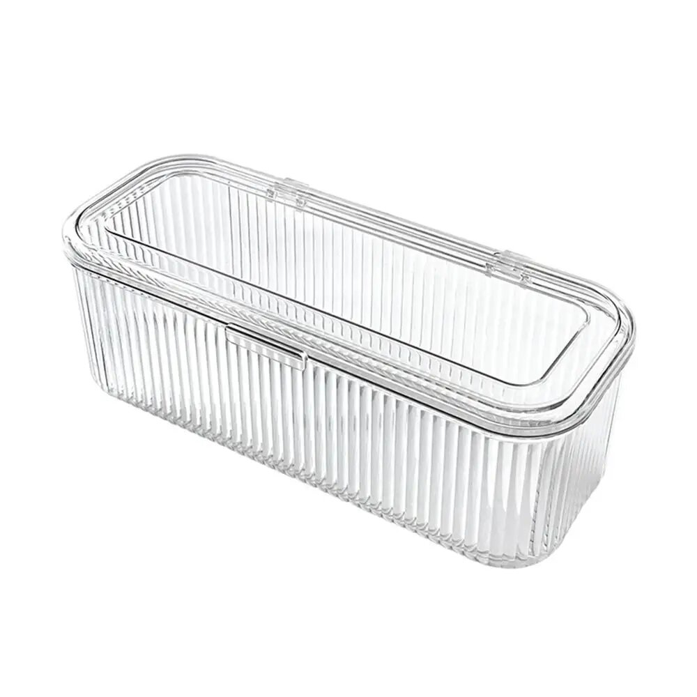 Прозрачный акриловый контейнер для хранения чайных пакетиков, Белый