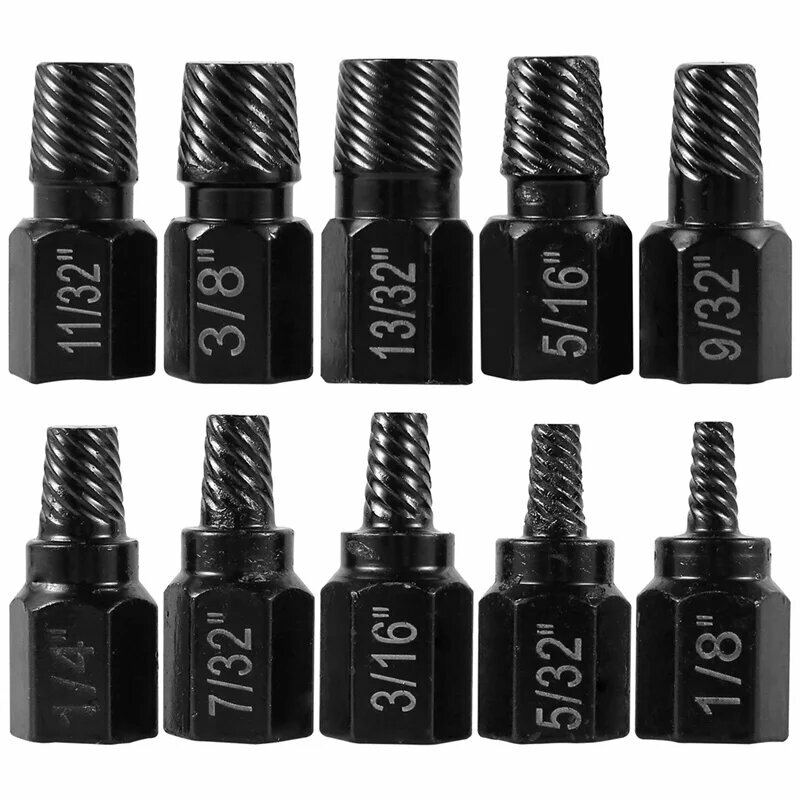 Набор экстракторов винтов Multi-Spline Screw Extractor 10 шт.