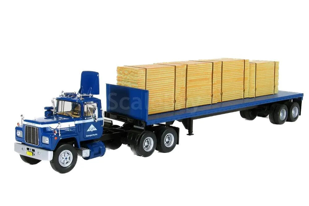 Модель коллекционная ALTAYA Mack serie r 1966 blue / мак серия р
