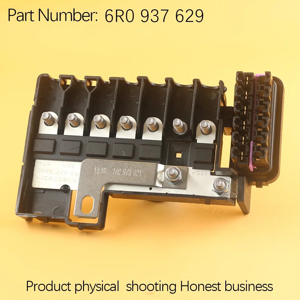 6R 0937629 175-A автомобильная цепь, страховка аккумулятора, блок предохранителей, держатель гнезда fo0r VW Polo SKoda Citigo Seat Ibiza 6R 0937548 C