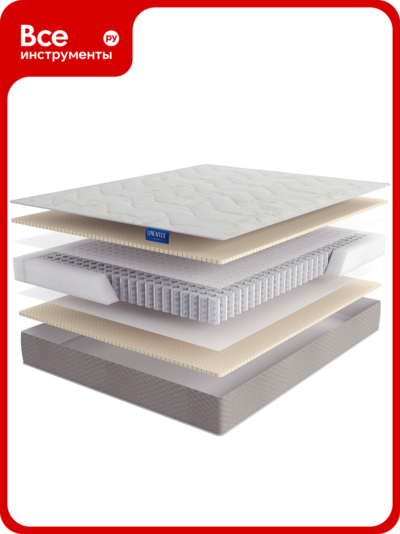 Матрас Lineaflex Galara 180x200 см Galara_180x200, 200 см