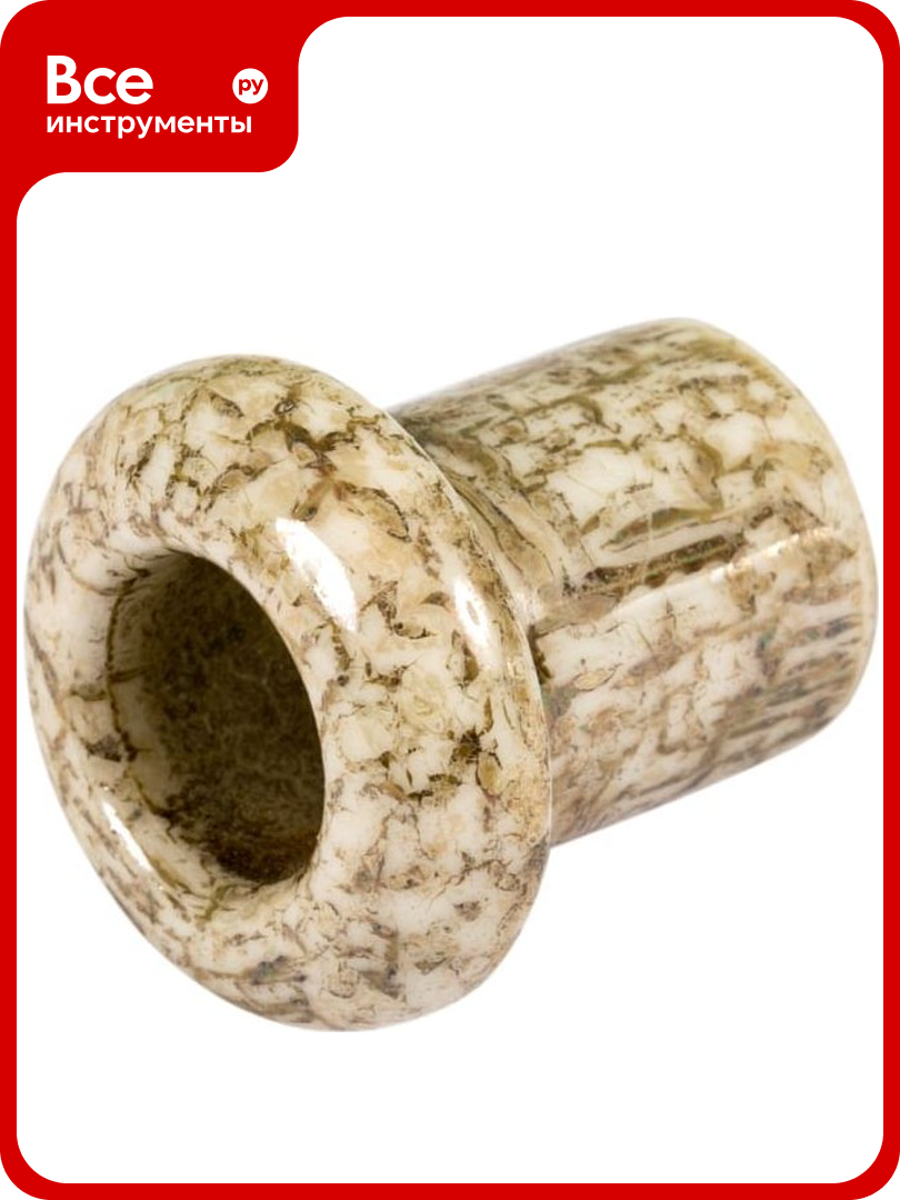 Втулка мезонинъ межстеновая фарфор, цвет - мрамор GE70010-19 керамический материал, тип монтажа, проходной элемент