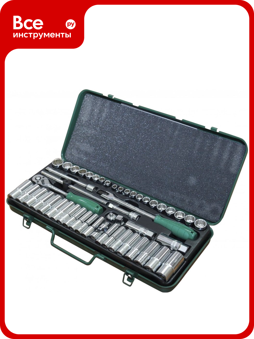 Комплект 12-гранных головок", м,"-7/8", HansMA 3/8", для ремонтных мастерских