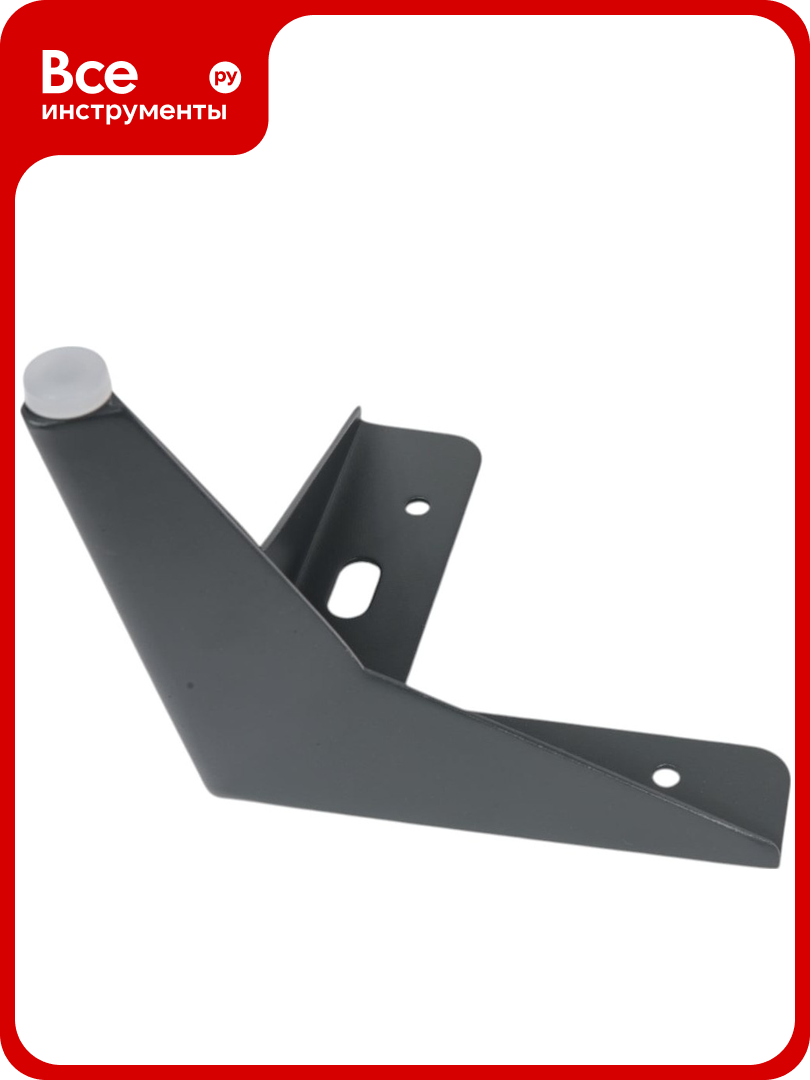 Опора для мебели JET 300 H-135 мм, Т2, сталь, антрацит FDH300S.135DG99, выполнена