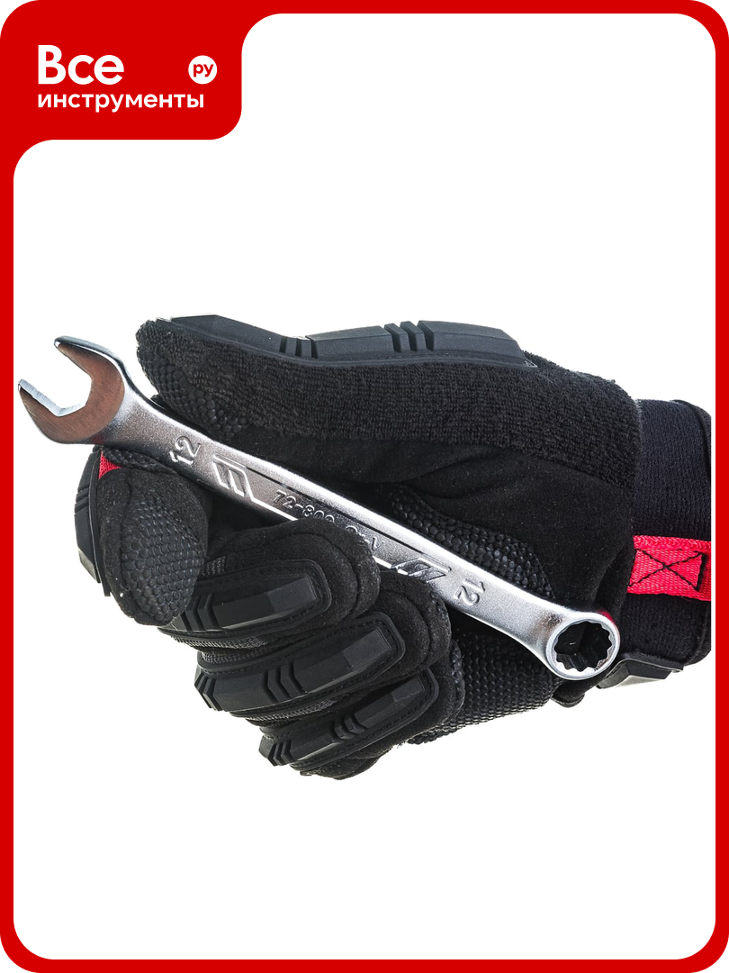 Комбинированный ключ 12мм Stanley STMT72809-8, 12мм инструмент из хромированного CrV, повышенной износостойкостью