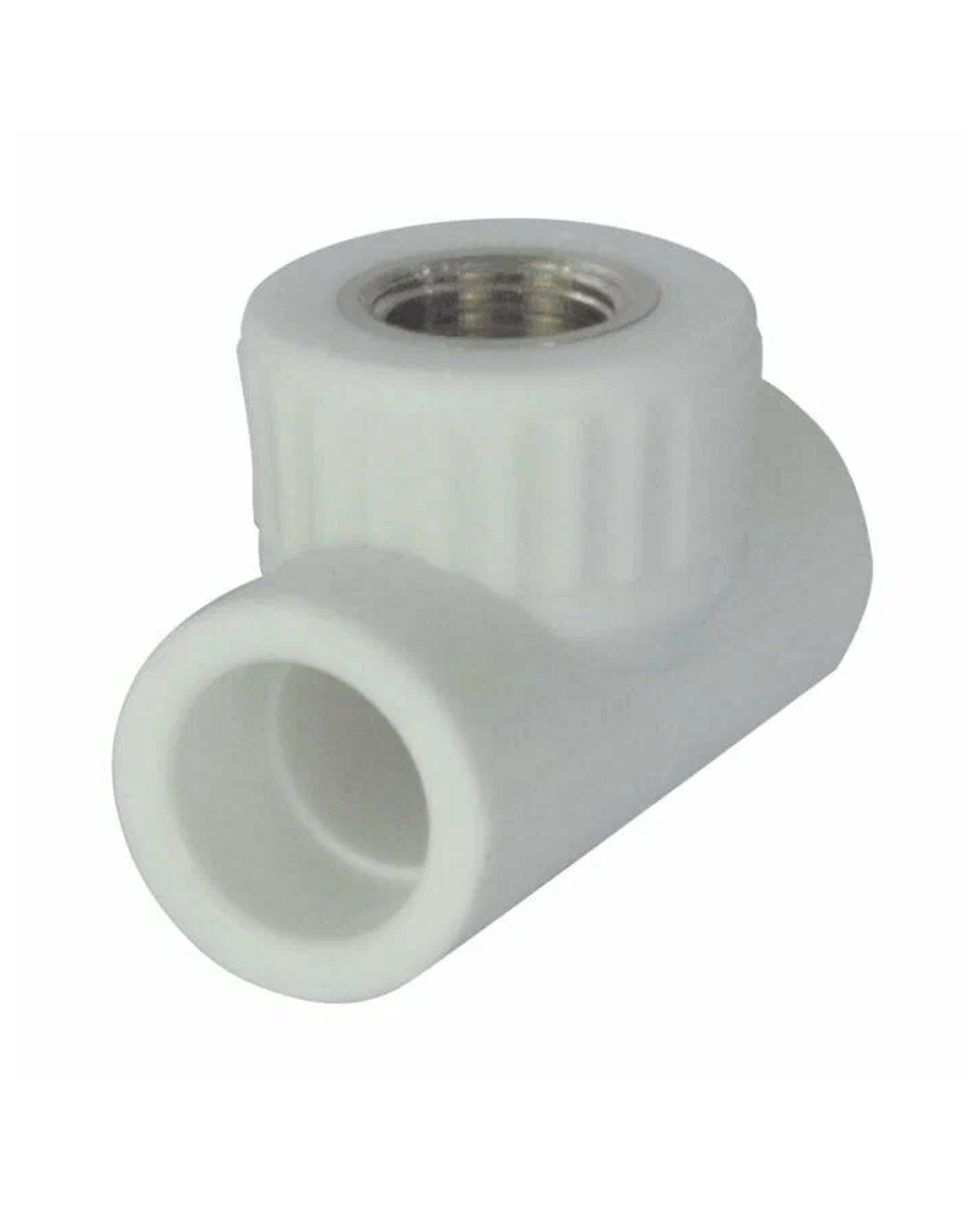 Тройник PP-R комбинированный белый Дн 32х1/2" ВР VALFEX 10127232