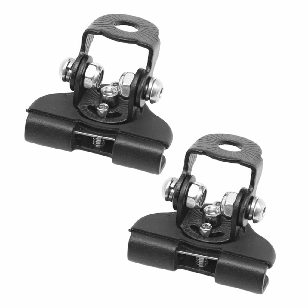 Универсальный крепеж для прямоугольных фар под капот автомобиля - черный