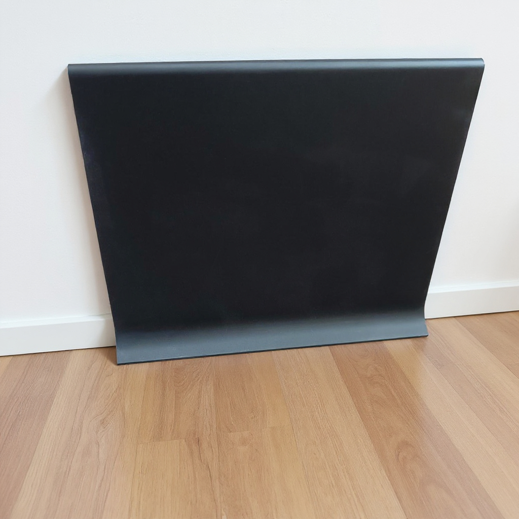 Алюминиевый плинтус L формы 10 см черный BFM ProFILE 010-100 2960x100х10 мм