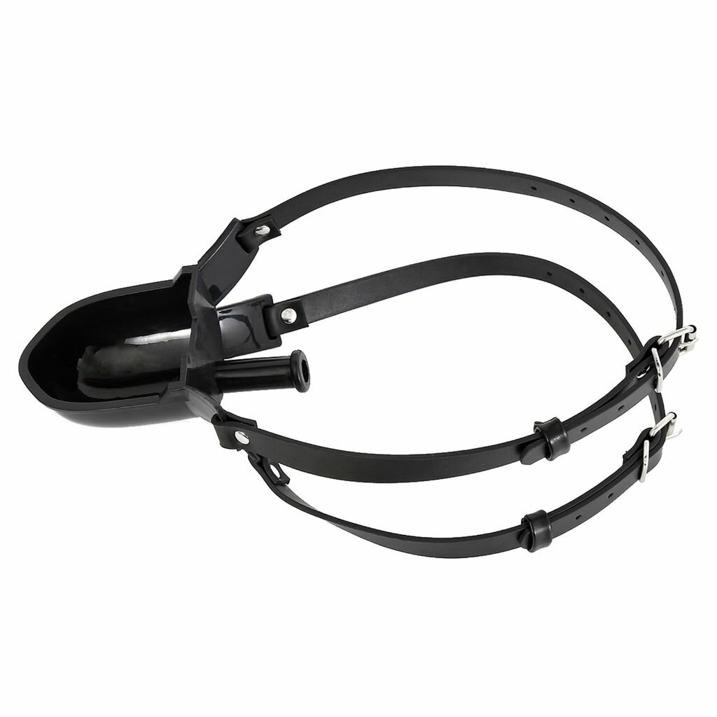 Фуннельный ротогон с регулируемым эротическим шлемом BDSM игрушка