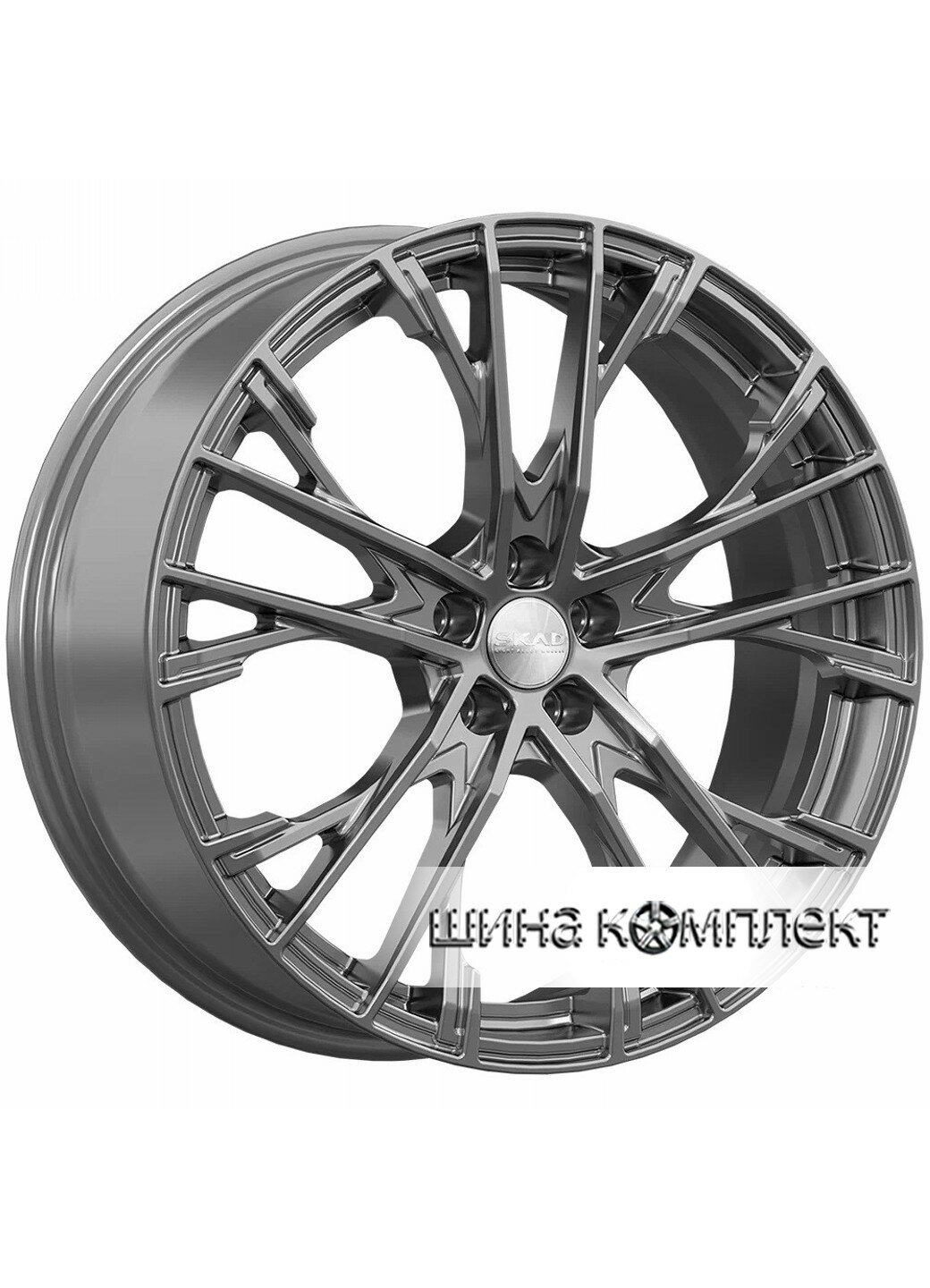 Колесный диск Скад Ларго (КЛ1115) 7,5x19 5x112 ET40 57,1 Графит