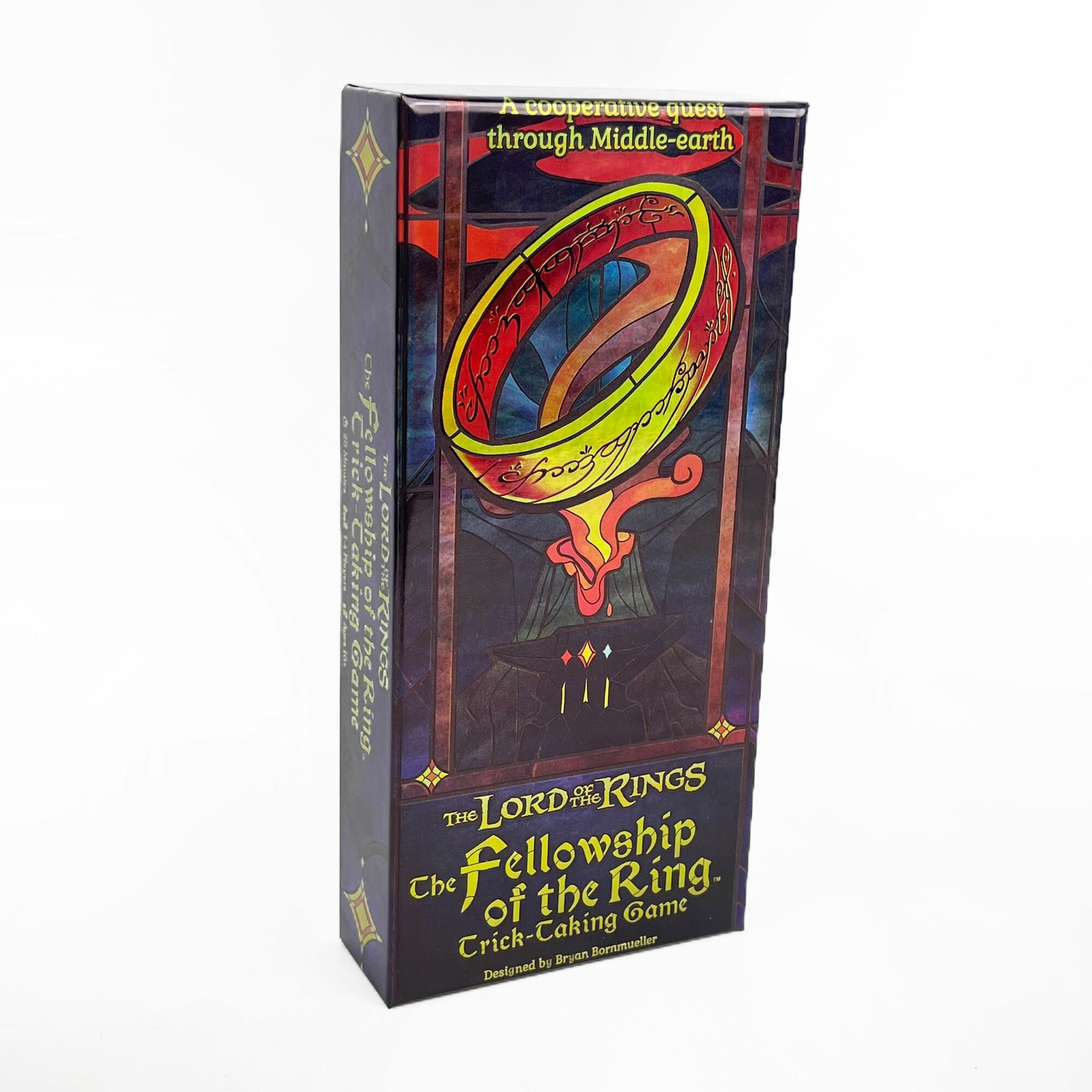 The Fellowship of the Ring Deluxe Люкс: HИ Стратегия/Вечеринка. Тисненые карты, дерево, яркие цвета! Лучший выбор!