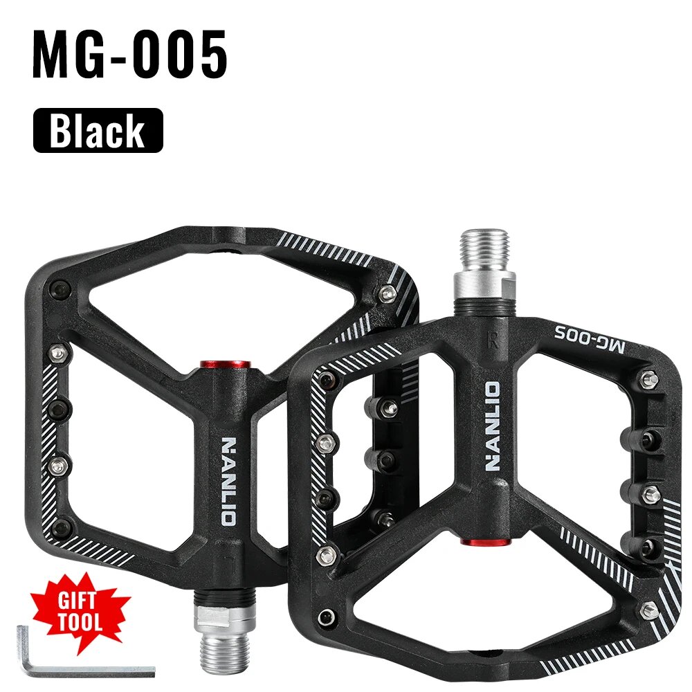 Велопедали NANLIO MG-005 Black, черные