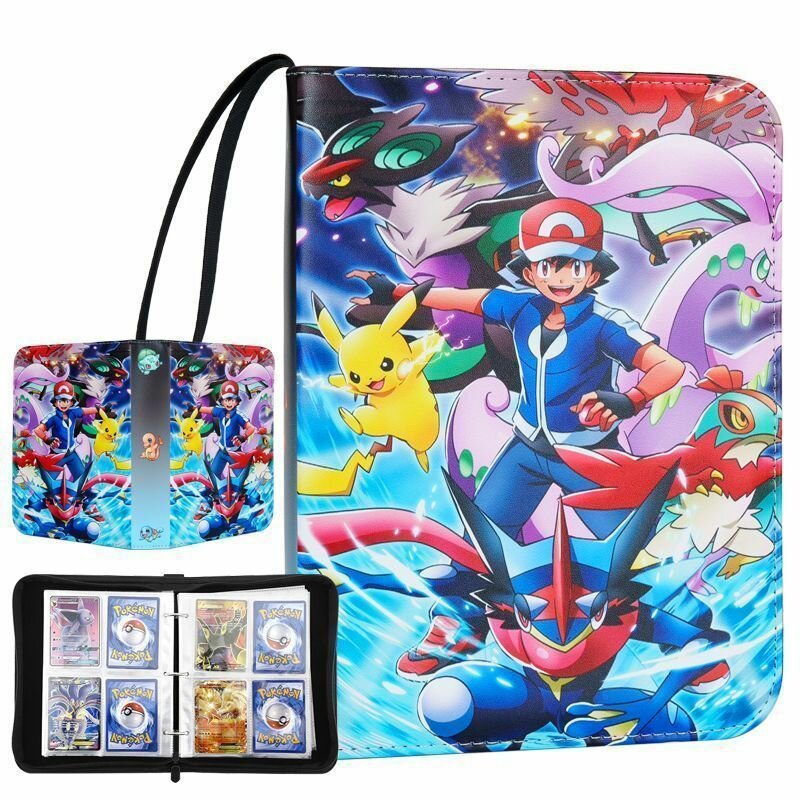 Набор карт Amazon Explosion Pokémon, 9 ячеек, 50 страниц