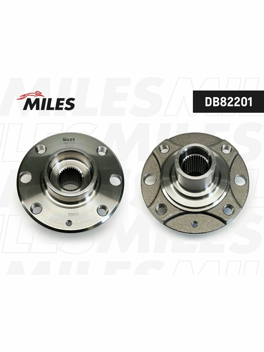 Ступица колеса MILES DB82201, для Daewoo Nexia, передняя, 4 шпильки