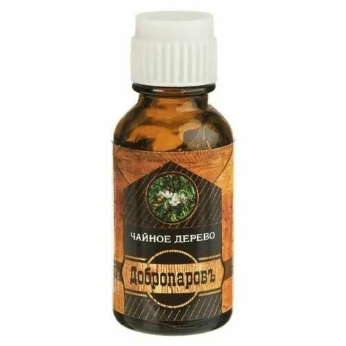Эфирное масло Добропаровъ Чайное дерево, флакон-капельница, 15 мл