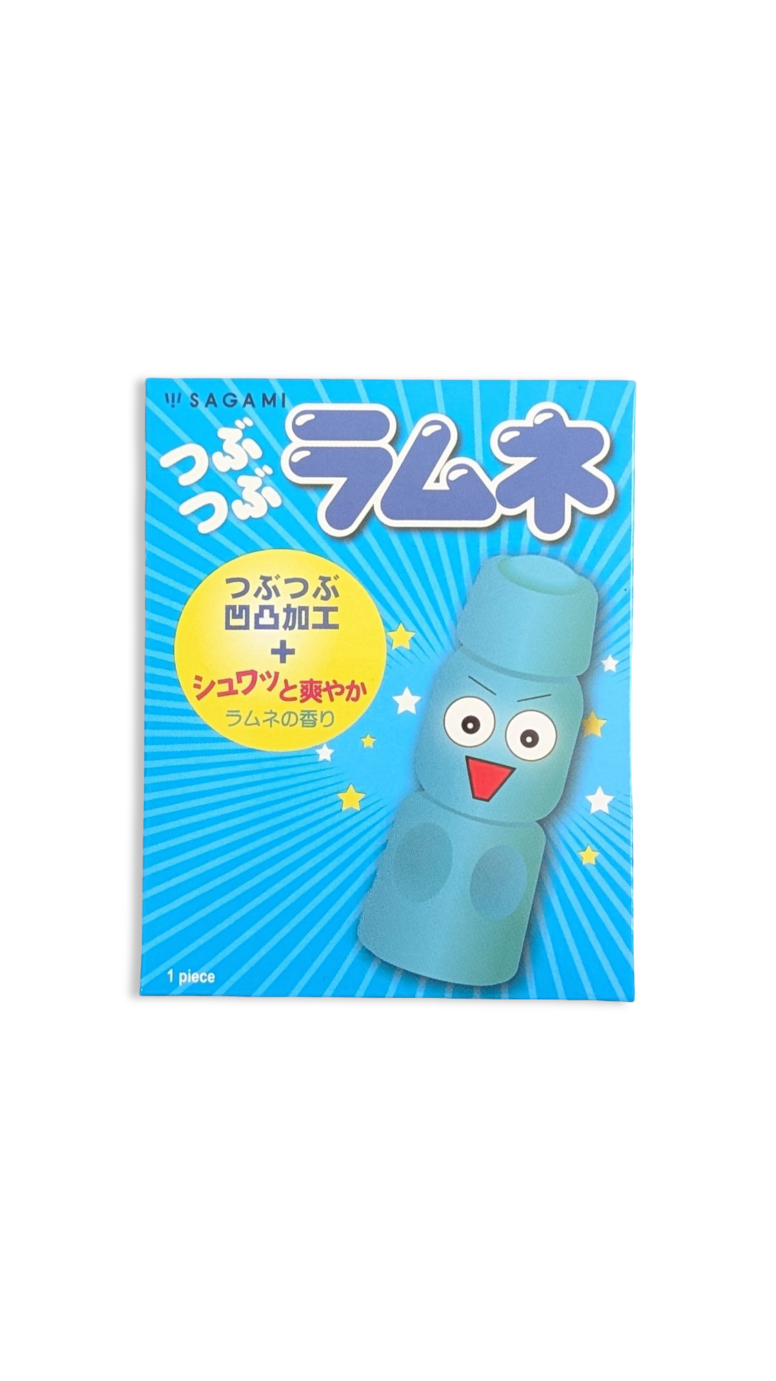 Sagami Studded Lemonade, Презервативы с ароматом лимонада - 1 шт.