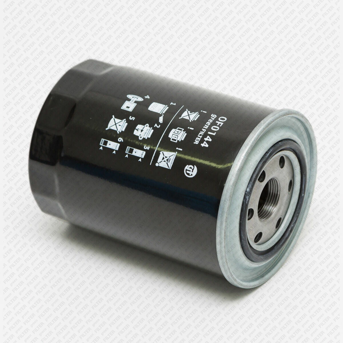 Фильтр Масляный Mitsubishi Pajero Ii 94=>, Pajero Iii 00=>(Green Filter Of0144)