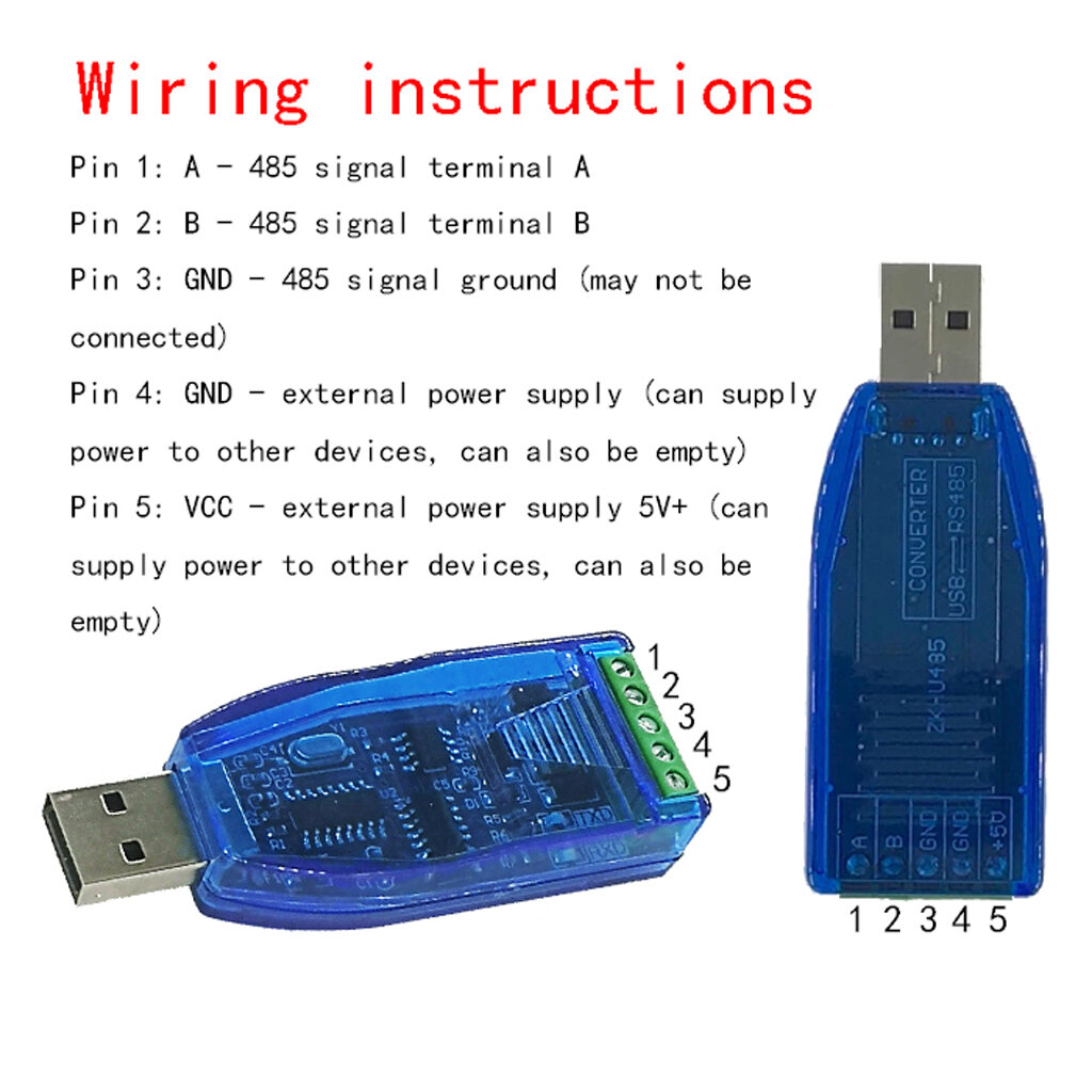 USB-RS485 модуль связи. — фото 1