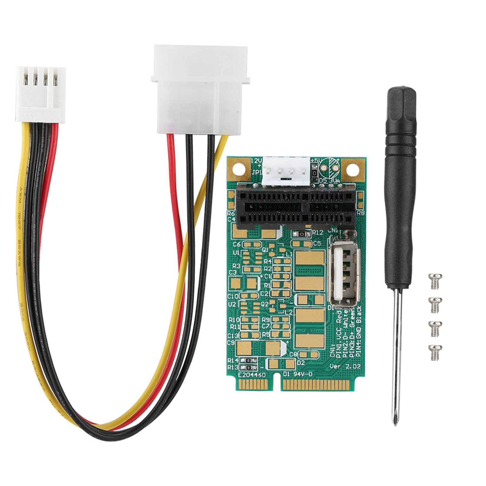 Mini PCI-E To PCI Express 1x Адаптер-адаптер тест карты PCI-E 4X/8X/16X