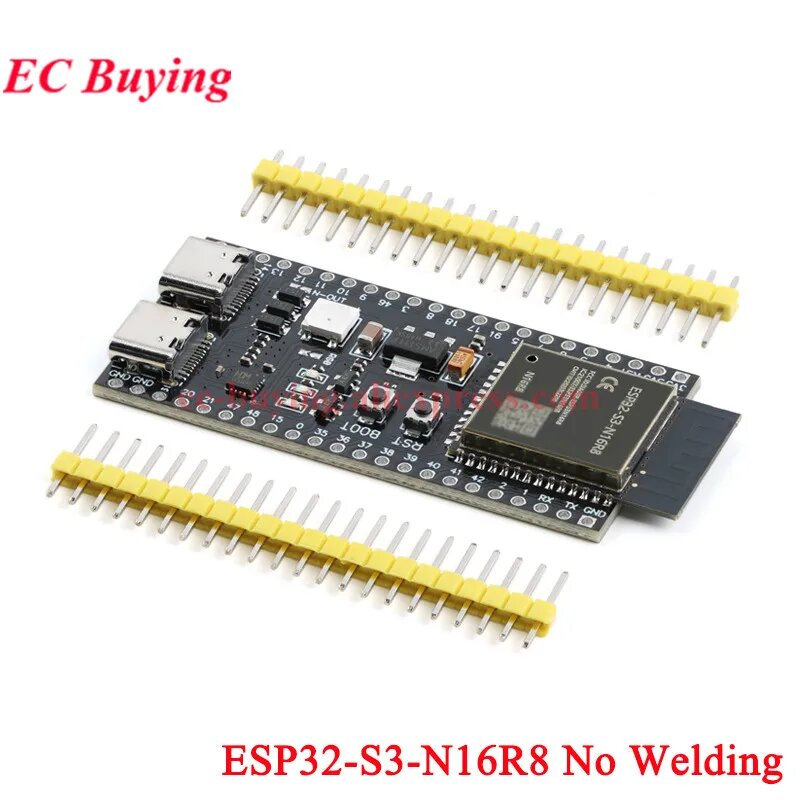 Модуль ESP32-S3 с адаптерами расширения EC Buying ESP32-S3-N16R8