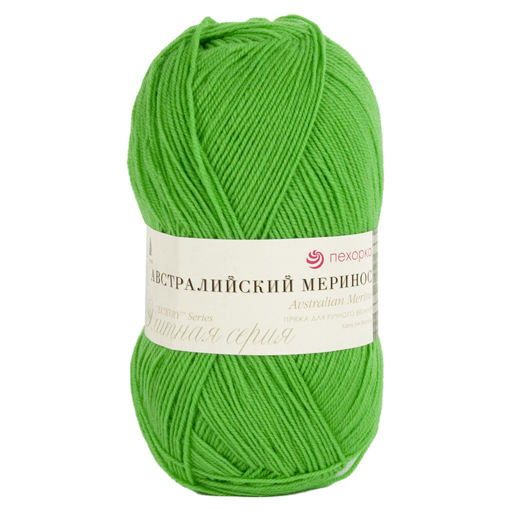 Пряжа для вязания Пехорка Австралийский меринос 065 экзотика 1 моток 100 гр/400 м 95% мериносовая шерсть, 5% акрил