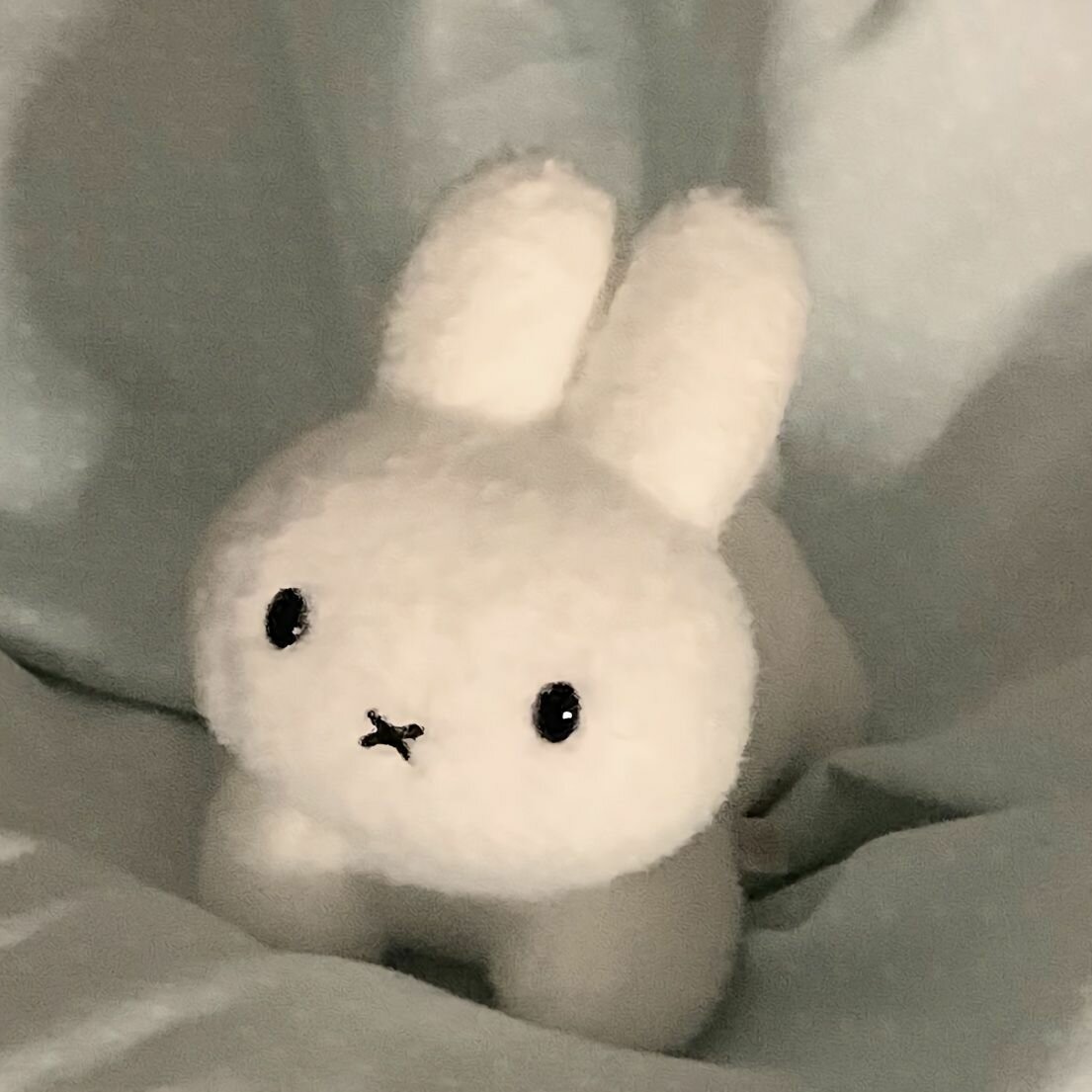 Плюшевая игрушка Миффи Классический белый кролик 12cm