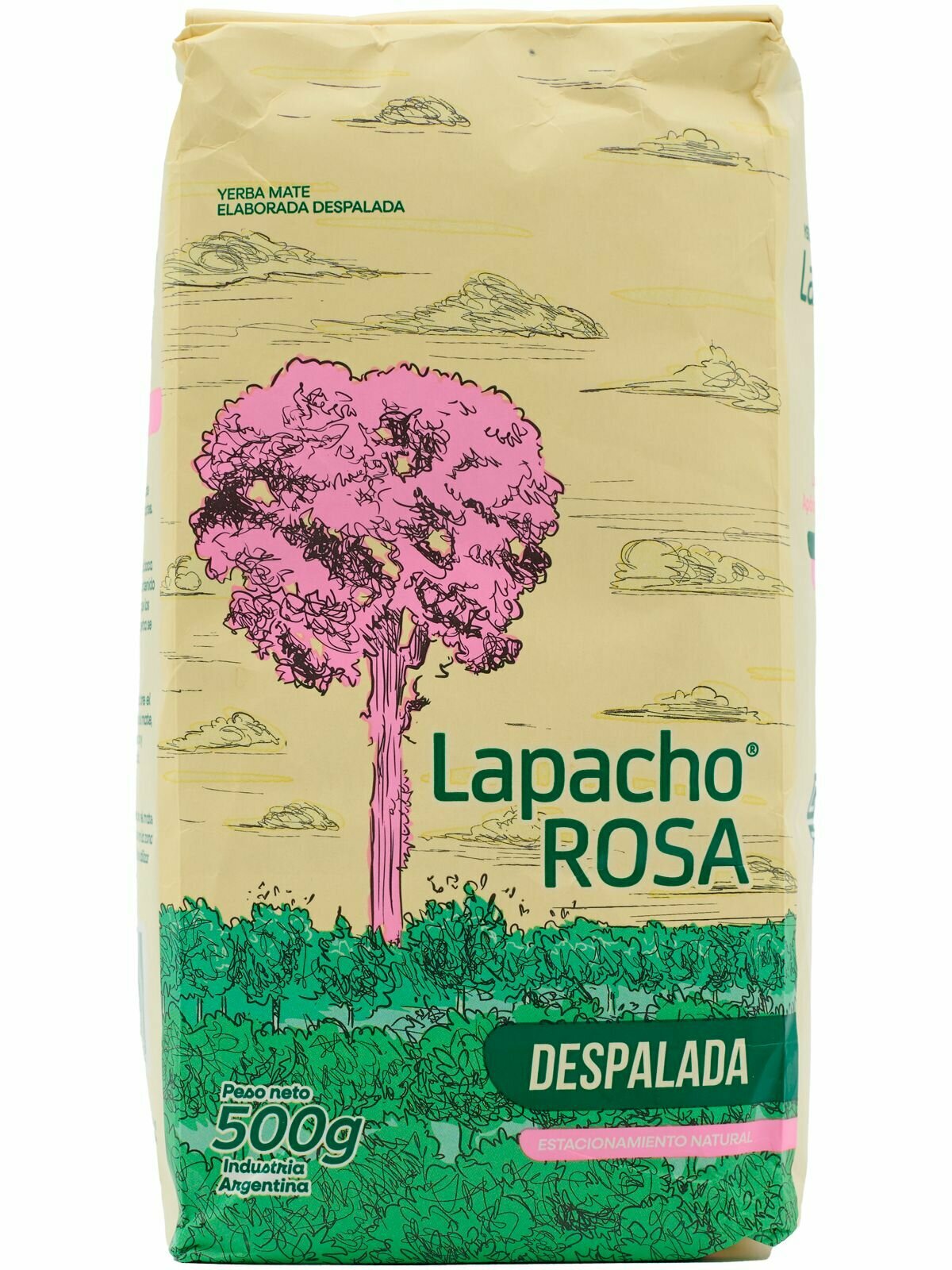 Йерба Мате (парагвайский чай) Lapacho Rosa Despalada, 500 грамм