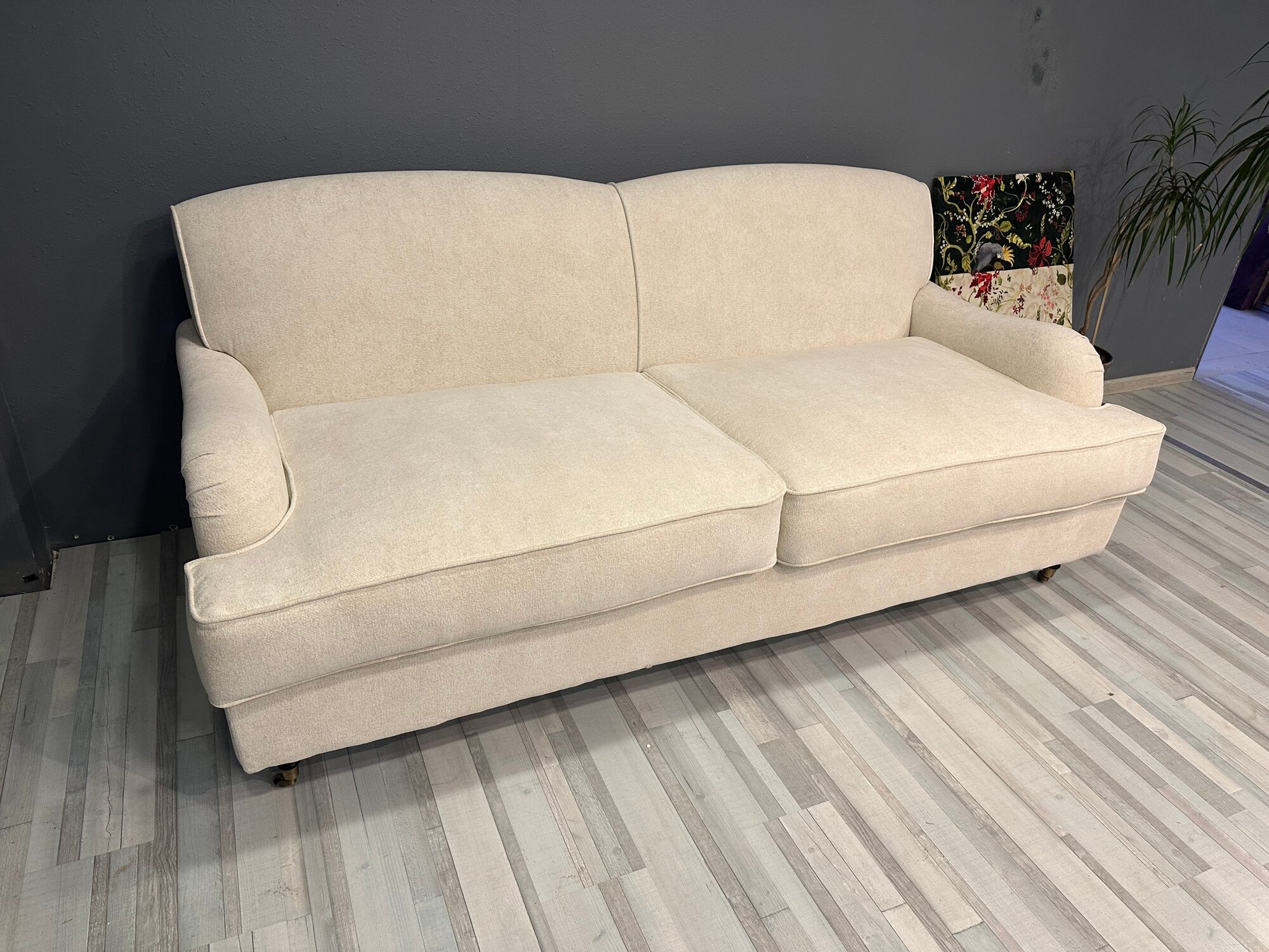 Диван Клауд Люкс от Eva Maranni 200/98/85 см мягкий , в ткани шенилл