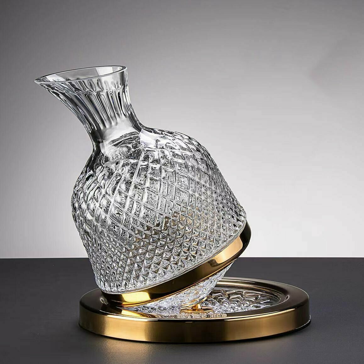 Стеклянный графин для вина tumbler Tuo", емкость для напитков, объем 1,5 литра