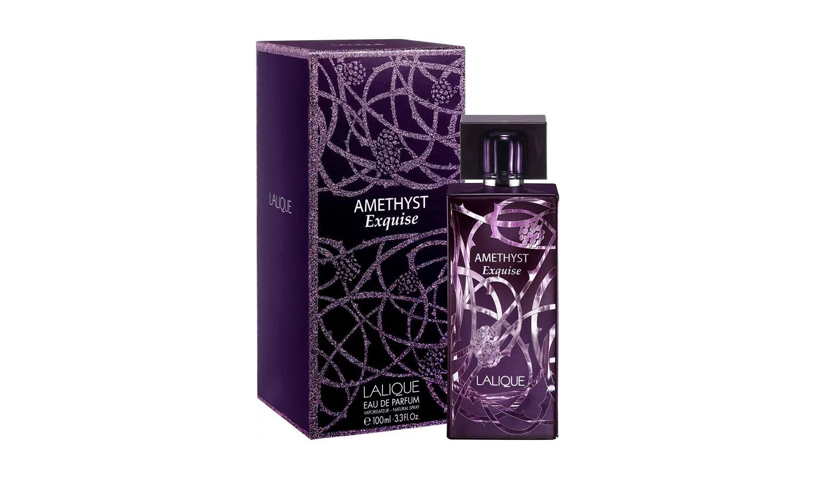 Парфюмерная вода Lalique Amethyst Exquise 100 мл, цветочная, фруктовая