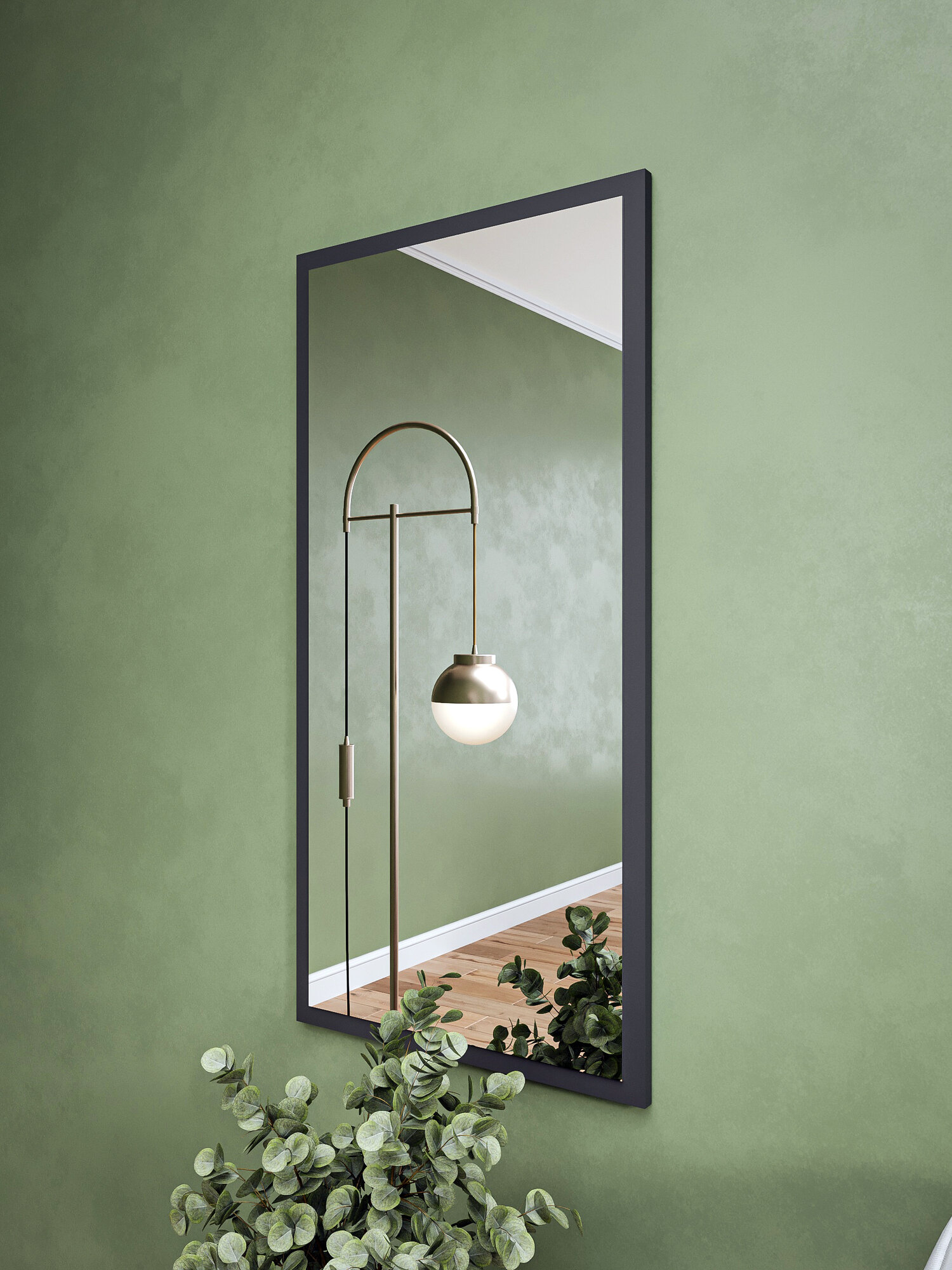 Зеркало настенное прямоугольное