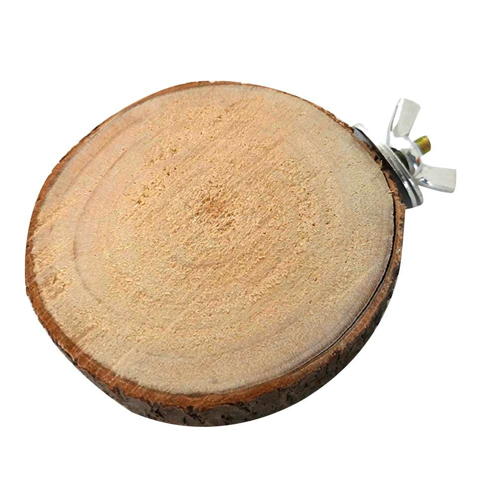 Аксессуары для птичьей клетки: круглая платформа для прыжков и игрушка для жевания для попугаев, белок и хомяков.