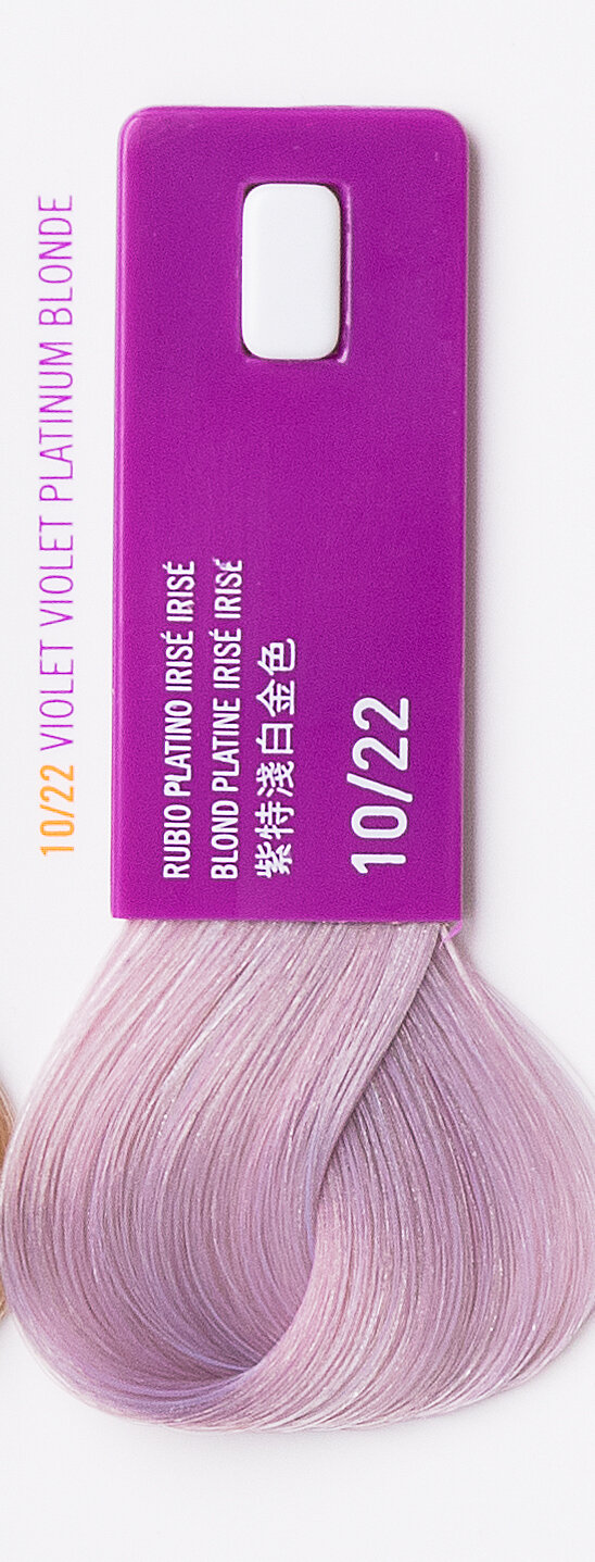 Краска для волос Lacme Gloss 10/22, платиновый блондин фиолетовый насыщенный, 60 мл, полуперманентная, без аммиака
