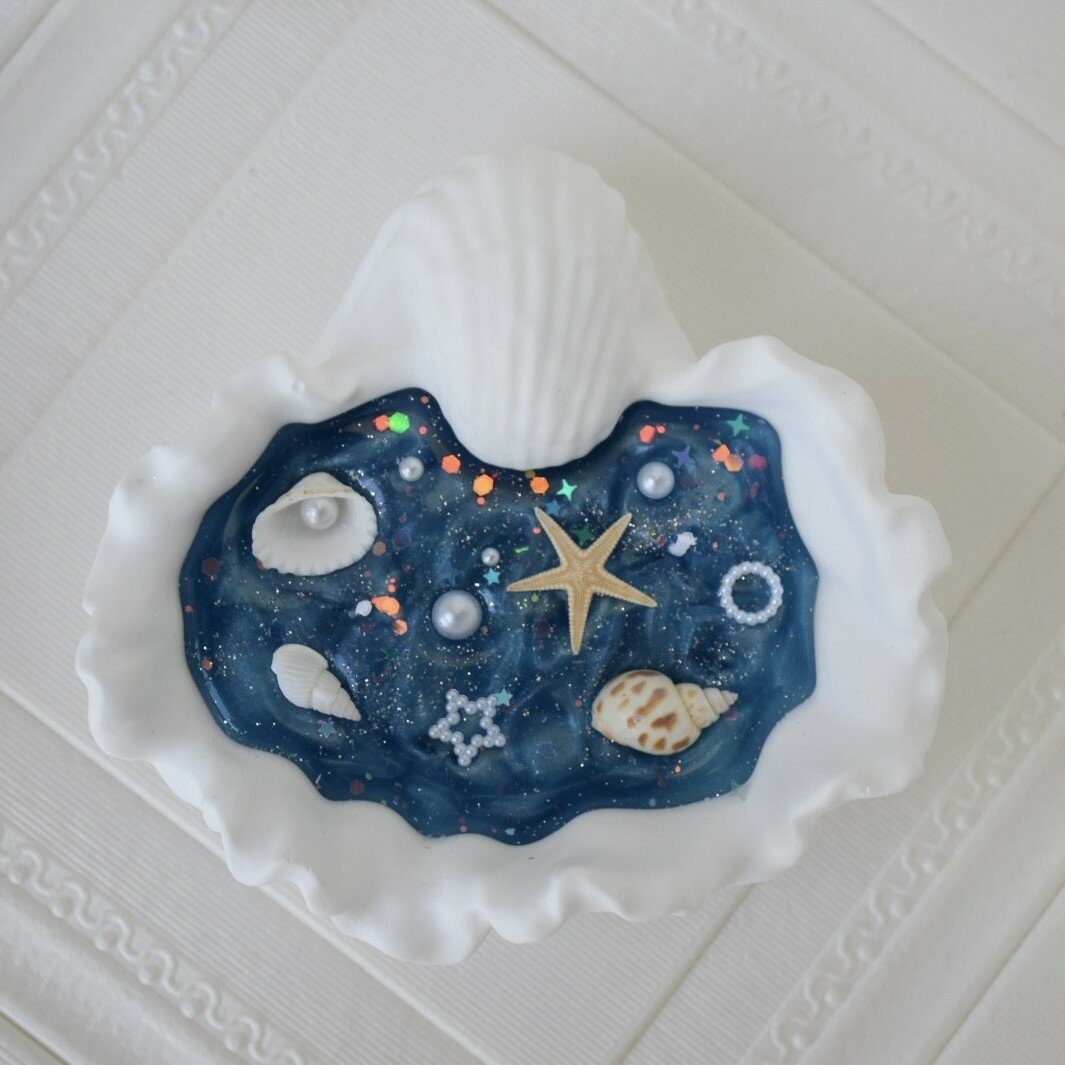 Свеча "Ocean Wind" ручная, сливочная клубника, в стакане, плавающая,